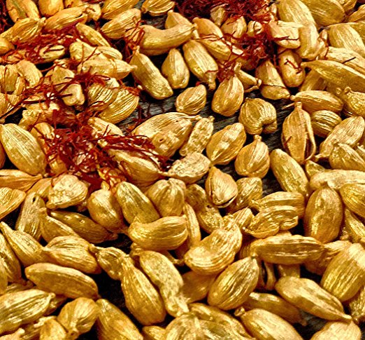 Gold Cardamom Seed Cluster – 10g Metal Tin | Vegan, Non-GMO, No Sugar ...